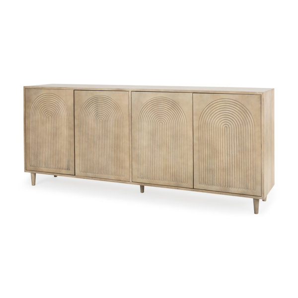 AllModern Claudia 71.75'' Wide Mango Solid Wood Sideboard | Wayfair
